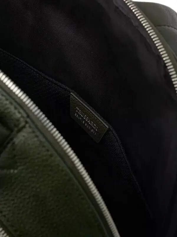 TRUSSARDI Office Pebbled-effect Backpack