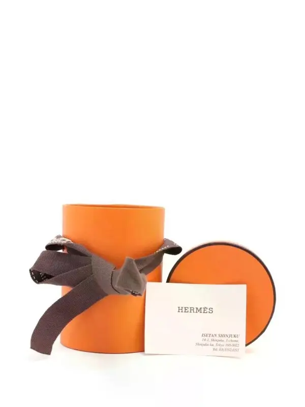 Hermès Graphic-print Silk Twilly