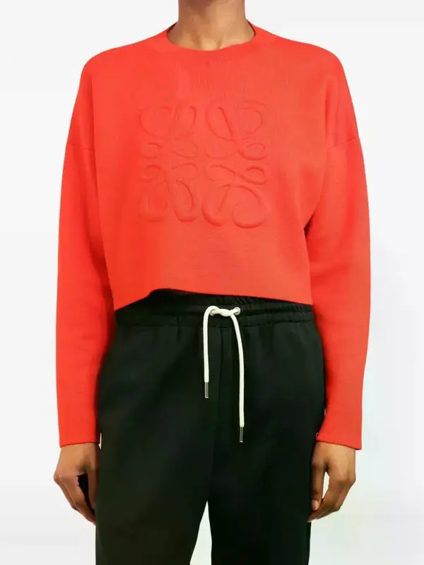 Loewe Anagram Fine-knit Sweater
