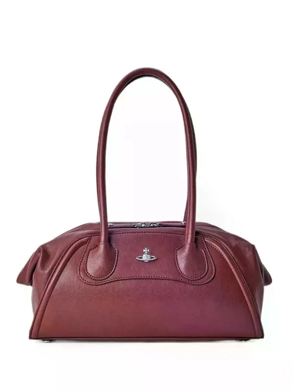 VIVIENNE WESTWOOD Small Logo-plaque Leather Shoulder Bag