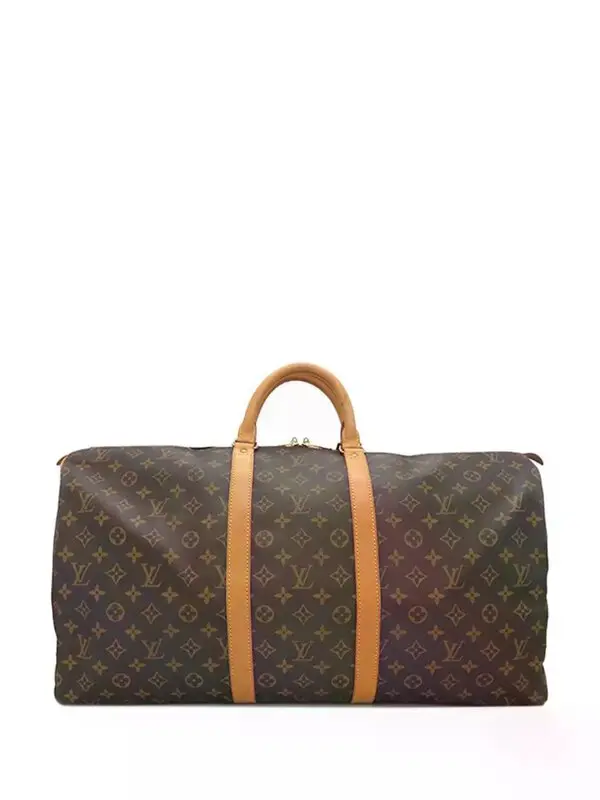 LOUIS VUITTON 1995 Monogram Keepall 55 Travel Bag