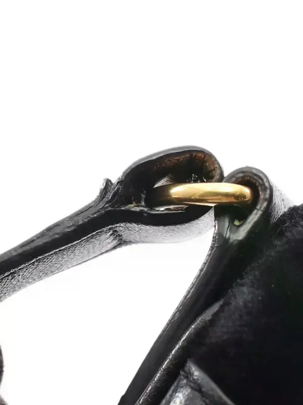 Balenciaga Souvenir Cross Body Bag With Rhinestone Embellishment