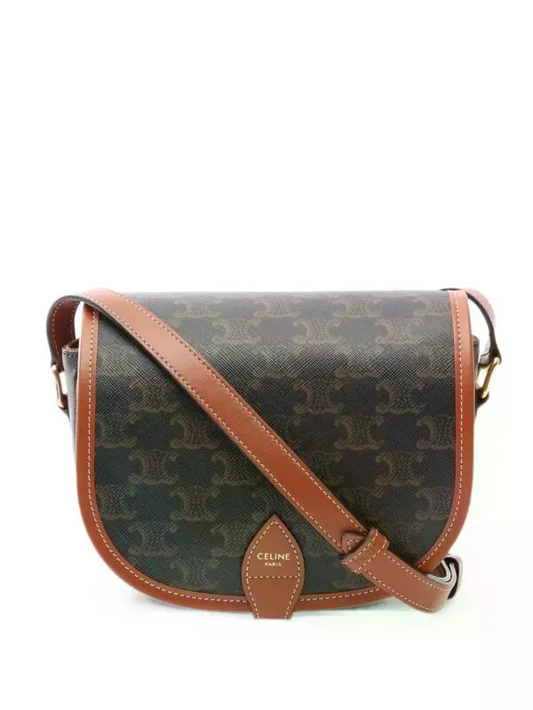 Celine Triomphe Folco Shoulder Bag