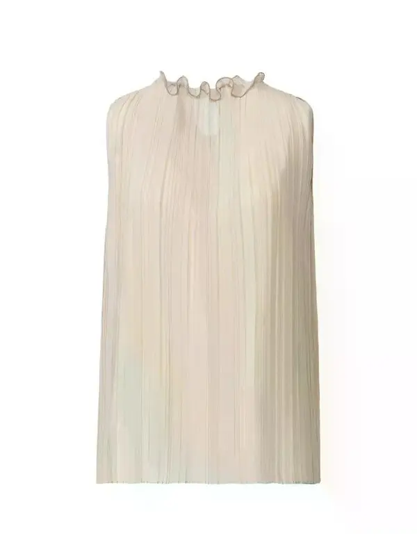 Fabiana Filippi Sleeveless High Neck Top