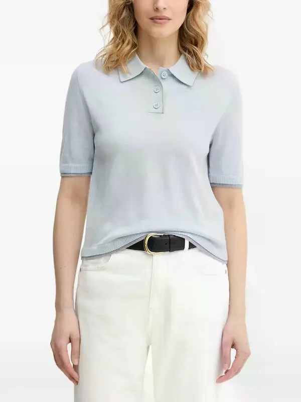 BENETTON Short-sleeve Polo Shirt - Blue