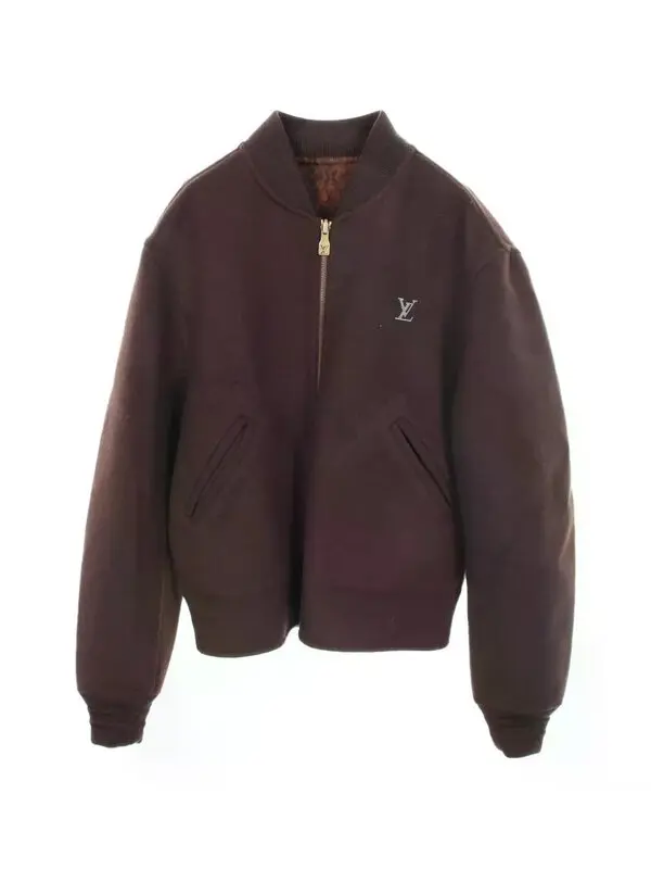LOUIS VUITTON Reversible Double-faced Bomber Jacket - Brown