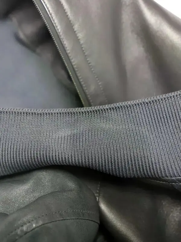 Neil Barrett Zip-up Leather Bomber Jacket