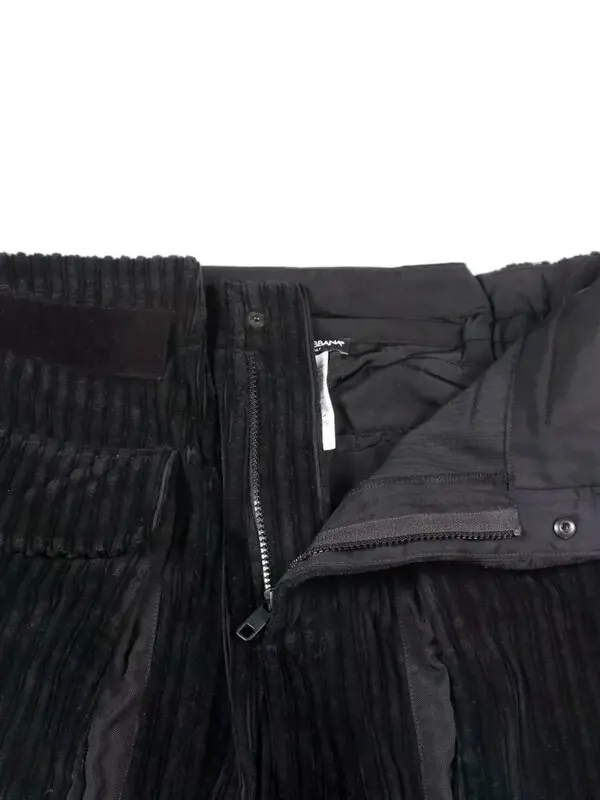 Dolce & Gabbana Corduroy Paneled Cargo Pants