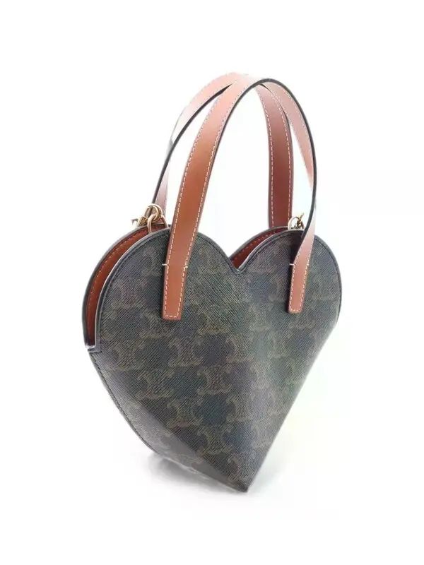 Celine Triomphe Heart Tote Bag
