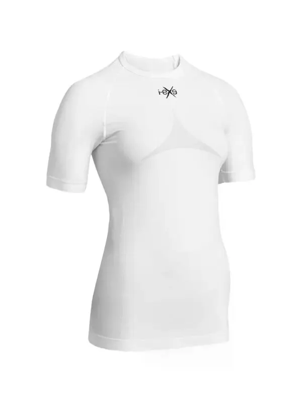 I-EXE Logo-print Raglan-sleeved T-shirt