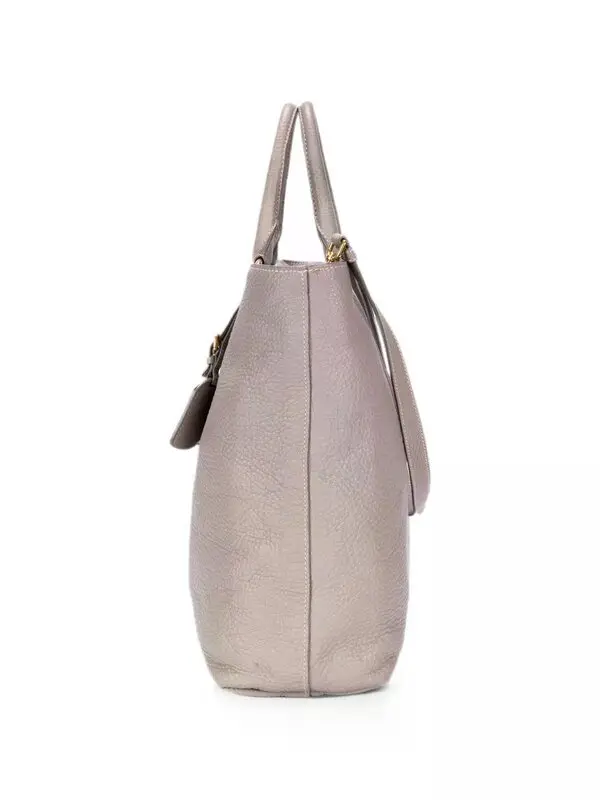 Prada Vitello Daino Shopping Tote Bag