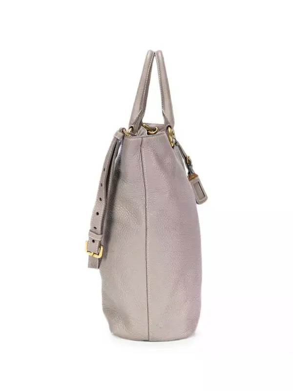 Prada Vitello Daino Shopping Tote Bag