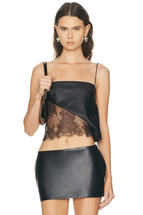 Alex Perry 19978装" Mesh Thong Back Bodysuit