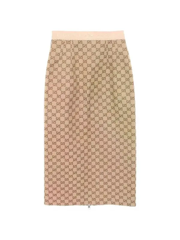 Gucci Adidas Gg Canvas Skirt