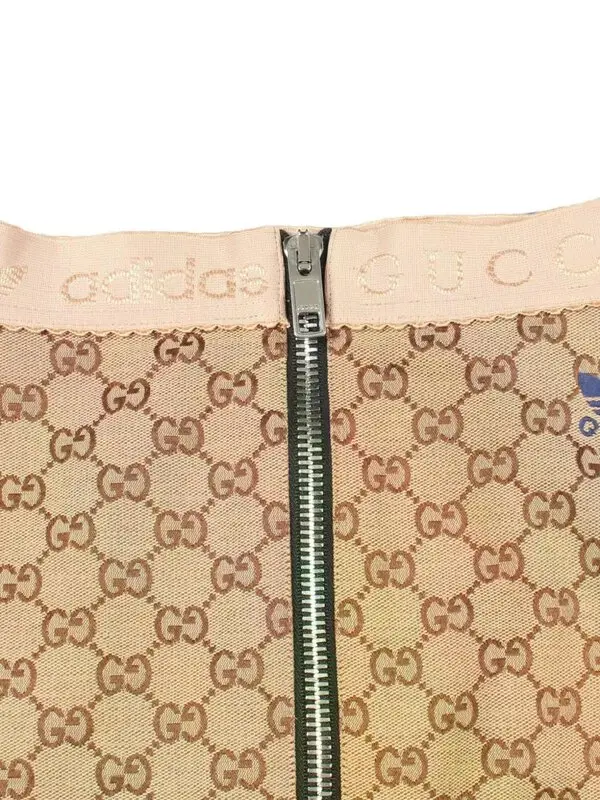 Gucci Adidas Gg Canvas Skirt