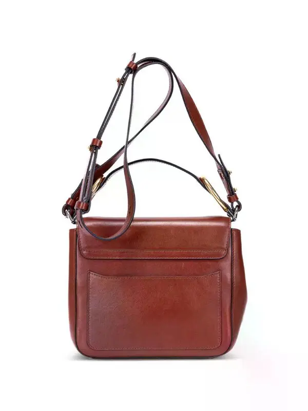 Chloé C Logo Shoulder Bag - Brown