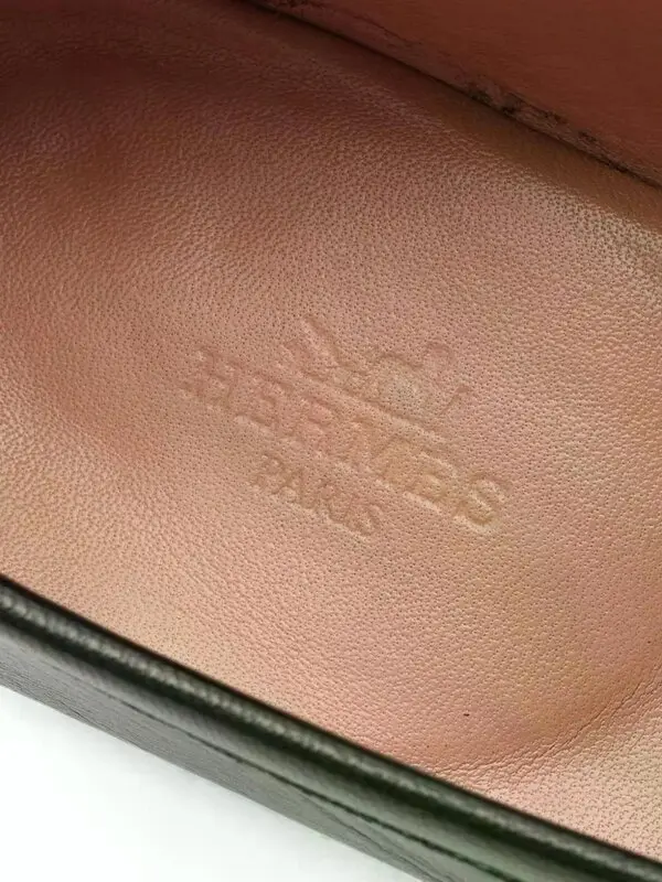 Hermès Paris H-logo Loafers