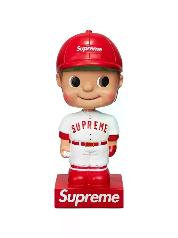 Supreme Hand-painted Bobblehead Figure - Red