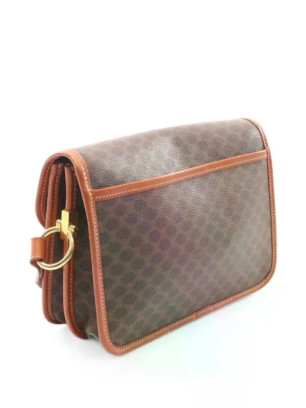 Celine Macadam Front-flap Shoulder Bag