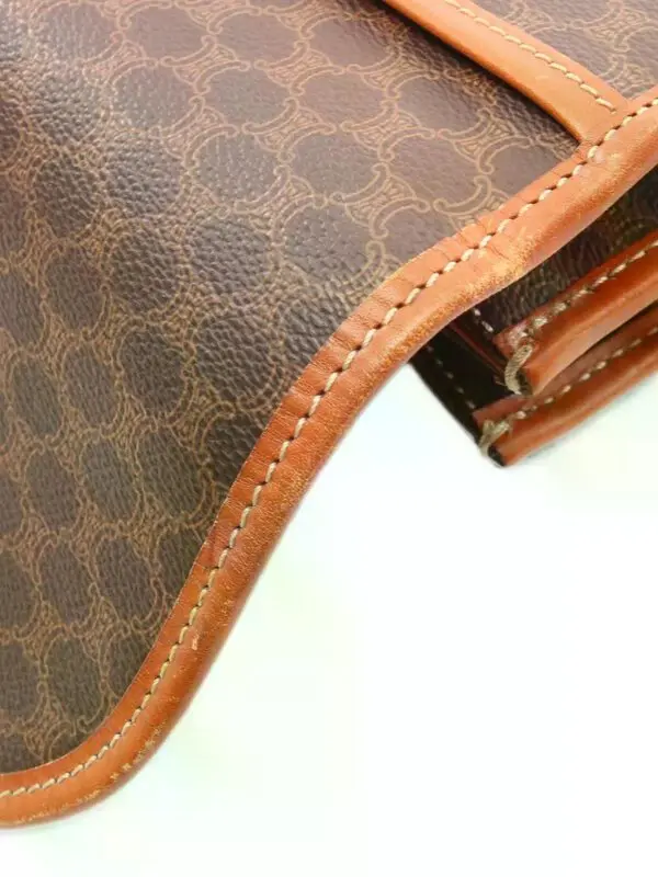 Celine Macadam Front-flap Shoulder Bag