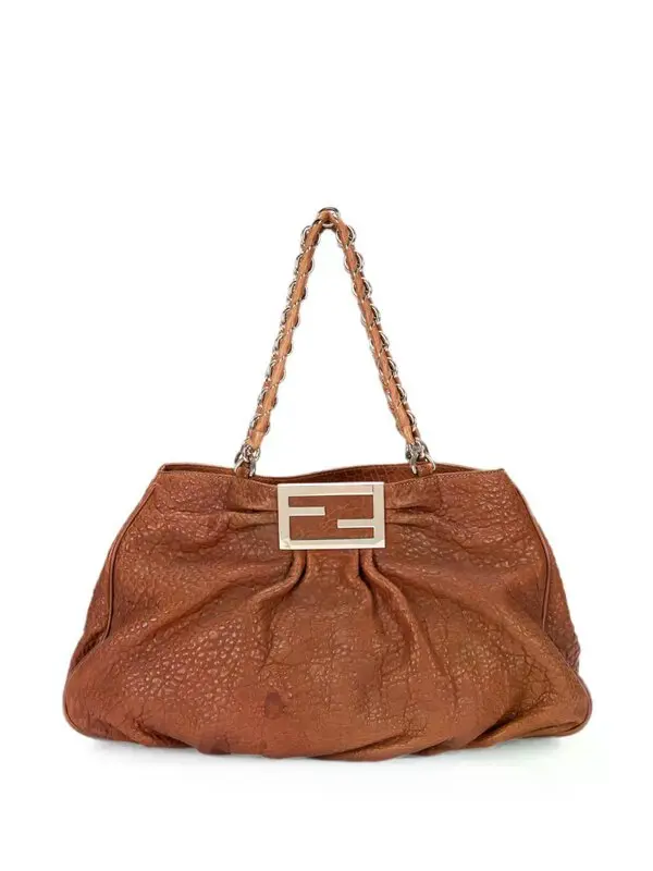 Fendi Mia Logo-plaque Shoulder Bag
