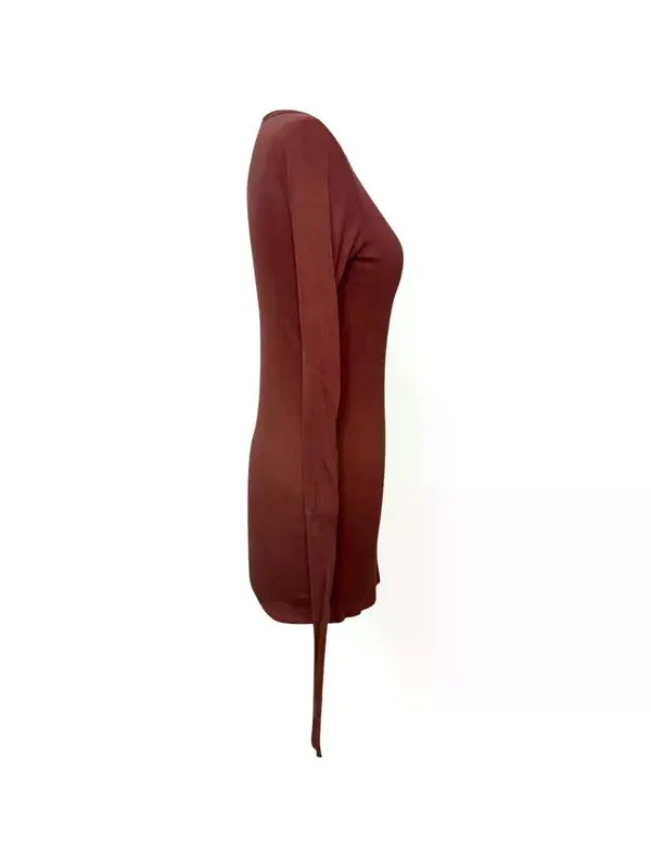 Rick Owens Ribbed Long-sleeve Top