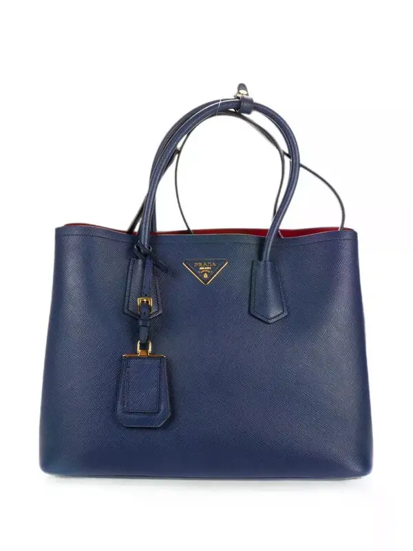 Prada Cuir Double Tote Bag
