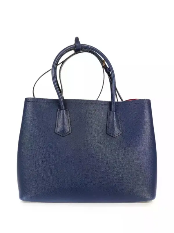 Prada Cuir Double Tote Bag