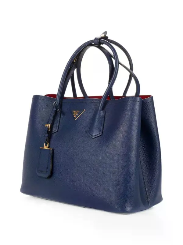 Prada Cuir Double Tote Bag