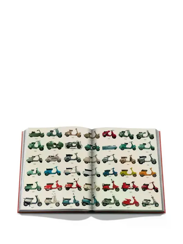 Assouline Vespa Book - Red