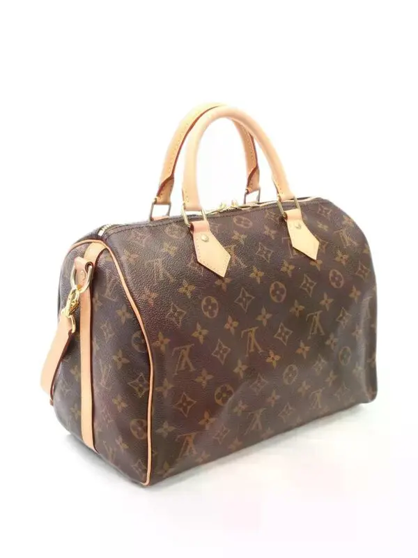LOUIS VUITTON 2019 30 Speedy Monogram Tote Bag