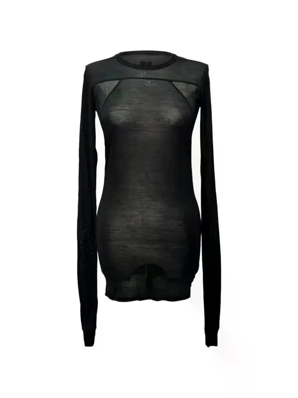 Rick Owens Long-sleeve Top - Black
