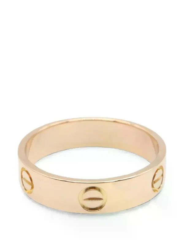 Cartier Love Engraved-details Ring