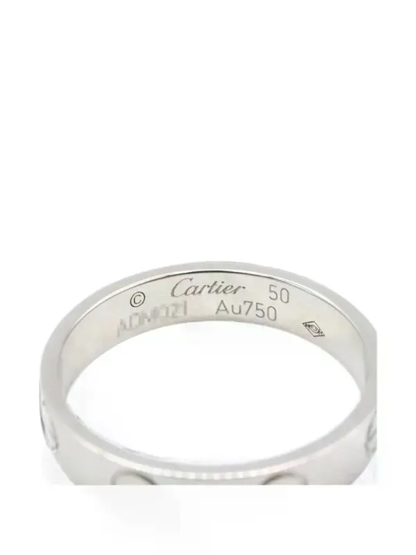 Cartier Love Ring - Silver