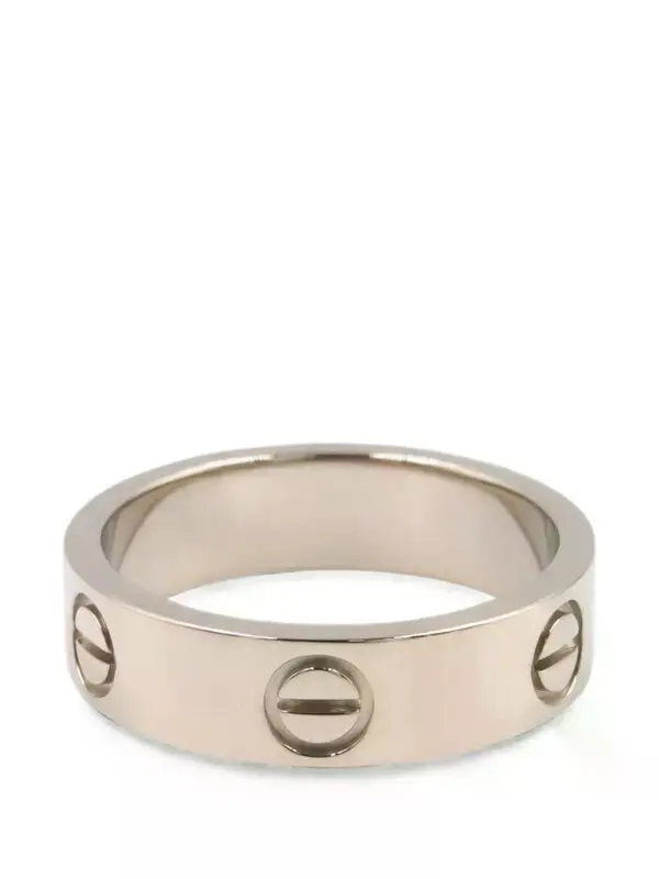 Cartier 1996 Love Ring - Silver