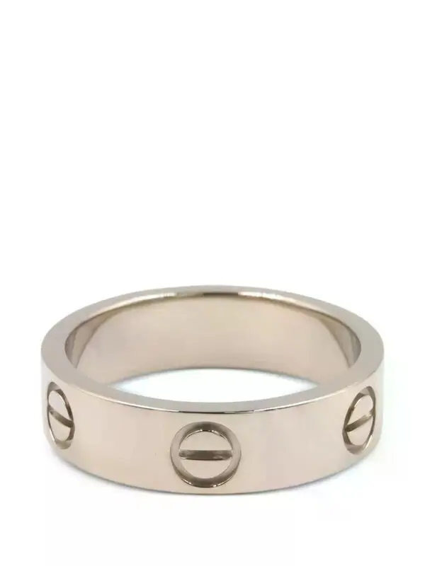 Cartier 1996 Love Ring - Silver