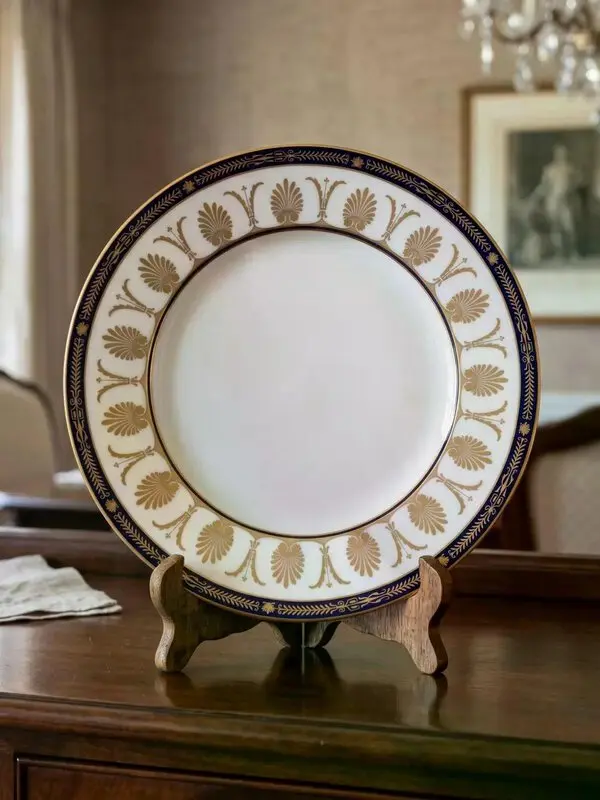 GINORI 1735 Impero Cleopatra Dinner Plates Set