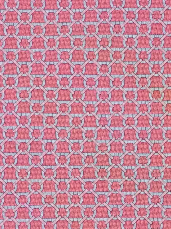 FERRAGAMO Link-print Silk Tie