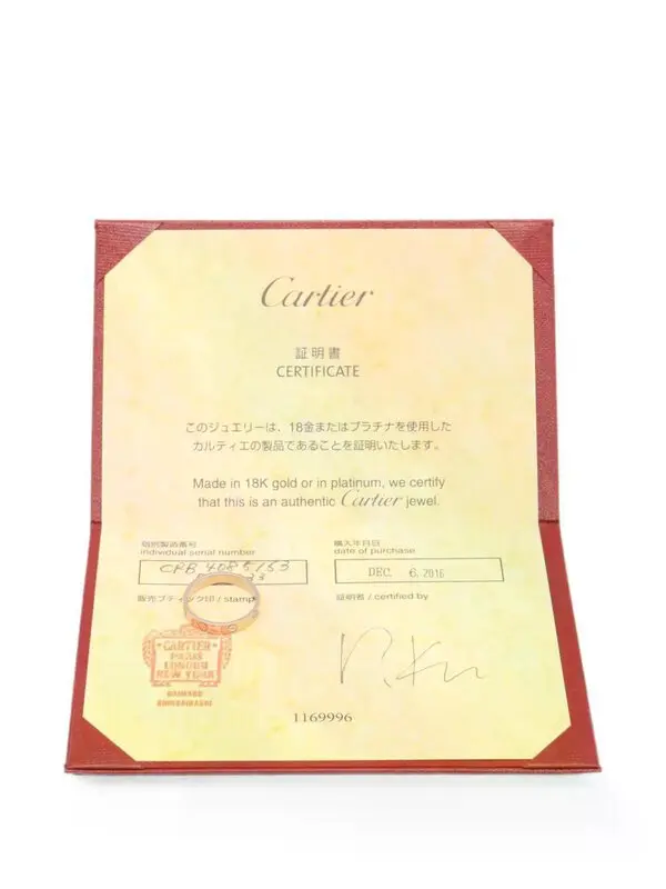 Cartier Love Ring