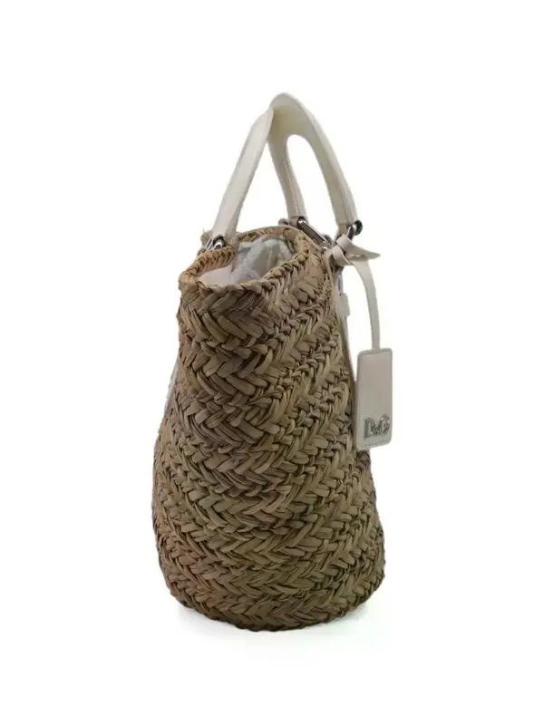 Dolce & Gabbana Drawstring Basket Tote Bag