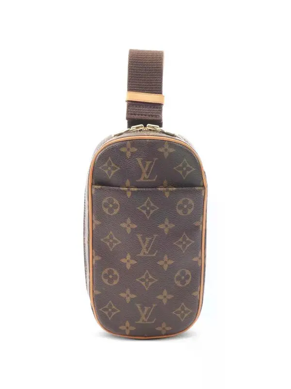 LOUIS VUITTON Monogram Pochette Ganju Belt Bag - Brown