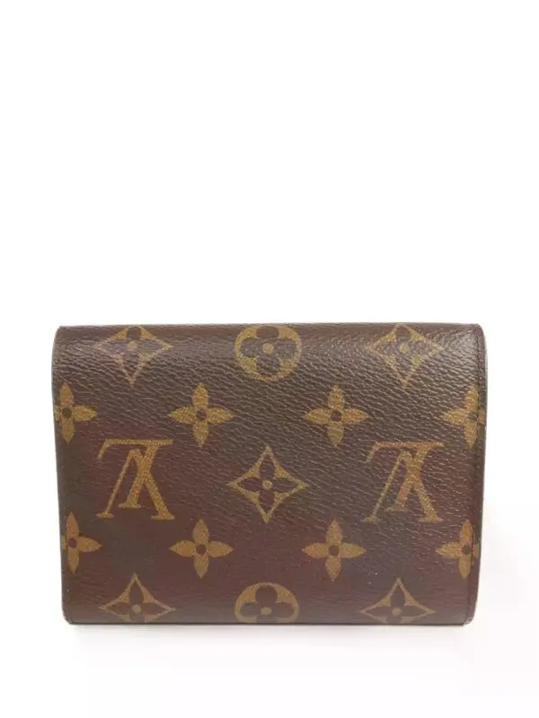 LOUIS VUITTON Monogram Flower Lock Wallet