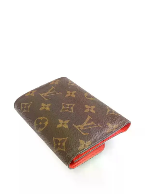 LOUIS VUITTON Monogram Flower Lock Wallet