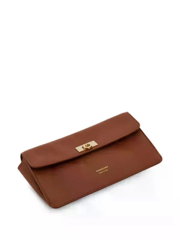 FERRAGAMO Flat Gancini Minibag