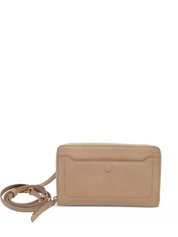 Marc Jacobs Leather Crossbody Bag - Neutrals