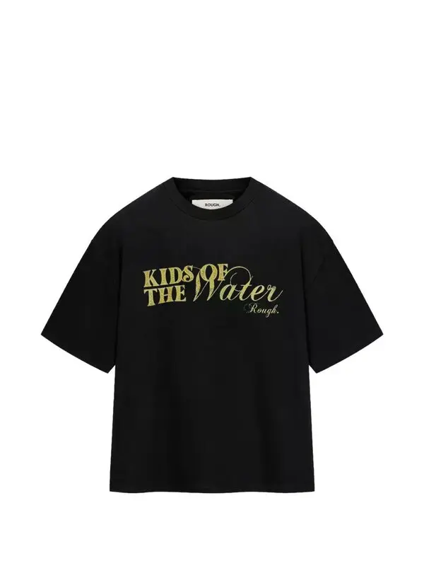 ROUGH. Water T-shirt - Black