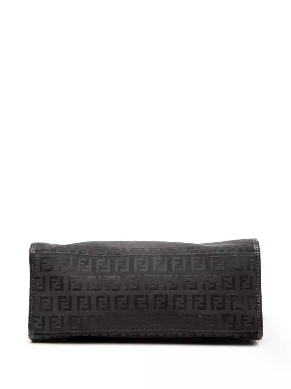 Fendi 2000-2010 Zucchino Canvas Handbag