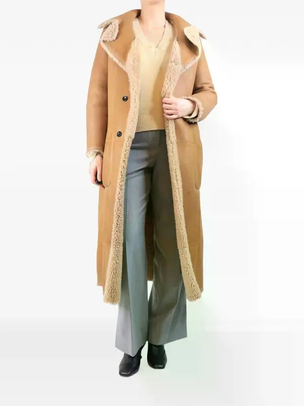 JOSEPH Maybelle Reversible Shearling Coat