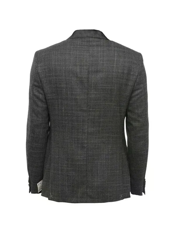 Corneliani Single-breasted Checked Blazer