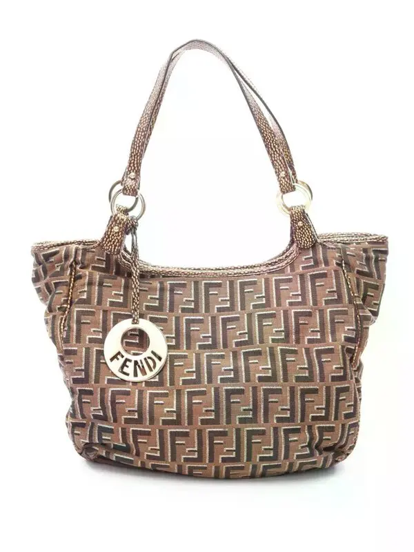 Fendi Zucca Canvas Chef Tote Bag